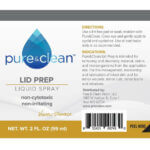 Pure & Clean Lid Prep Spray | Products | Invision Optometry San Diego